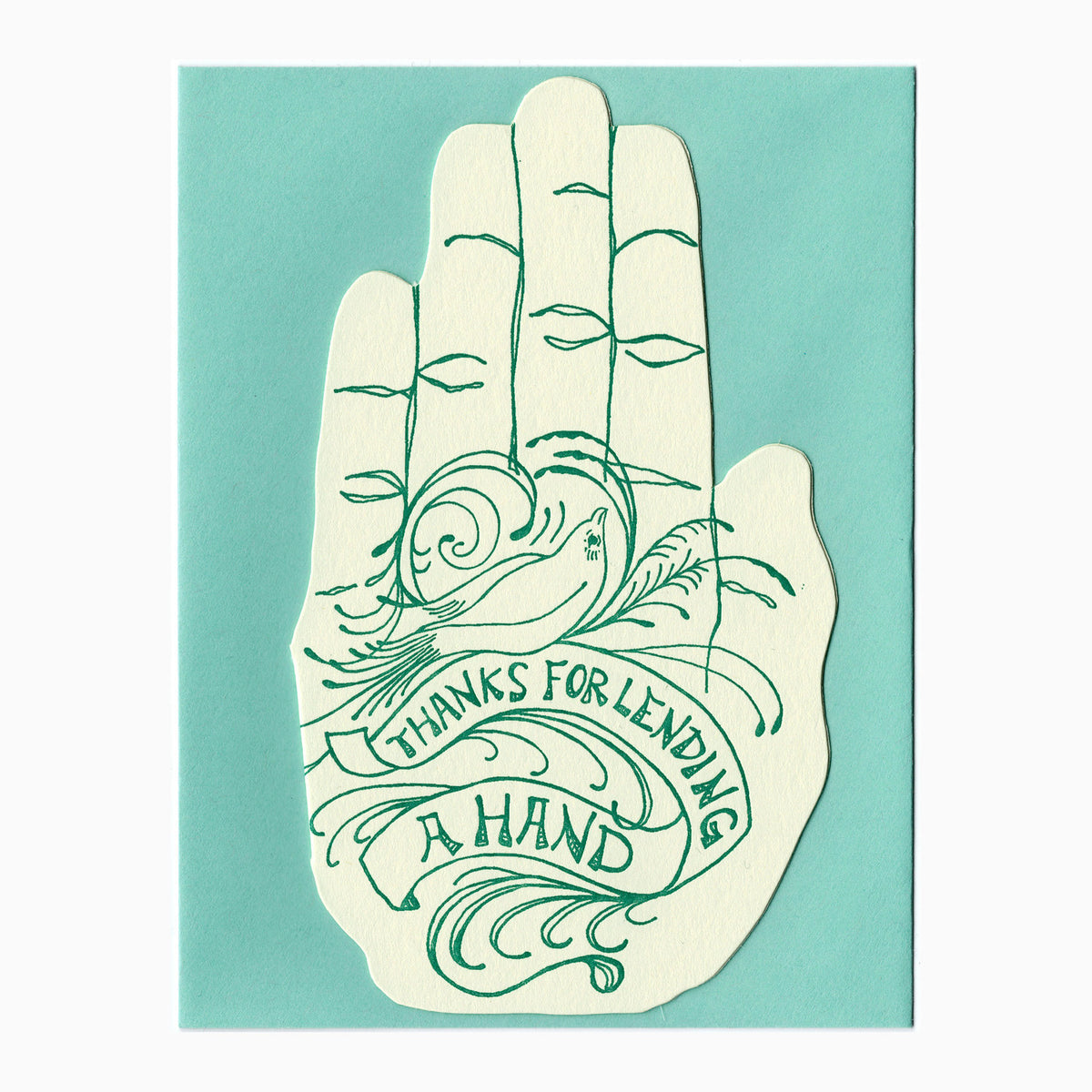 Thanks for Lending a Hand Card - Utility Goods