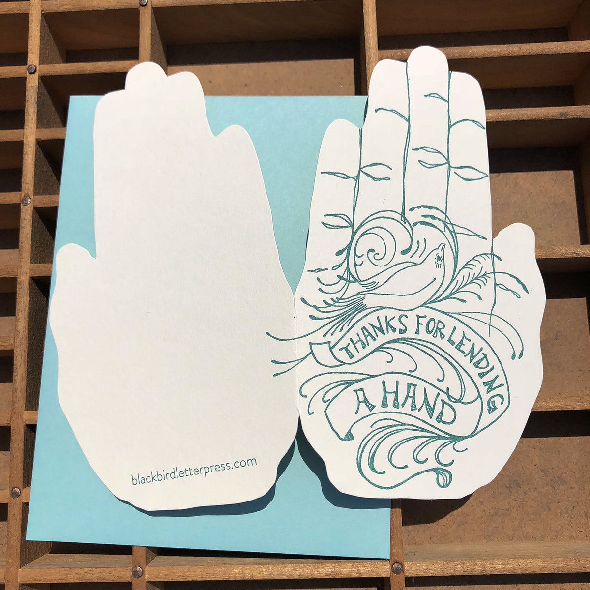 Thanks for Lending a Hand Card - Utility Goods