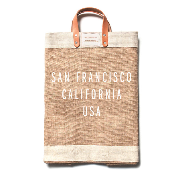 City Series Market Bag - Natural - San Francisco - Utility Goods